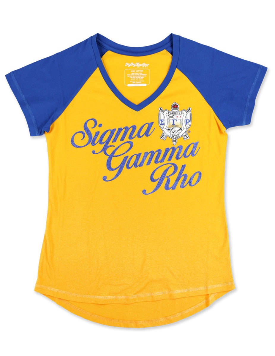 🔥 All New SGRho V-Neck T-Shirt – Ms. Capri's Unique Apparel & Gifts